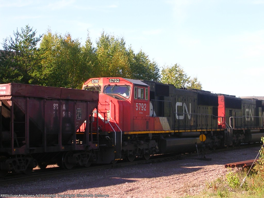 CN Leaveing Partridge Yard